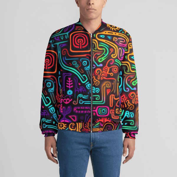 Retro-Inspired EDM Bomber Jackets for Men & Women | ElectroThreads ...
