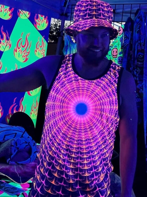 Neon Clothes - Blacklight Reactive Festival Clothing | ElectroThreads ...