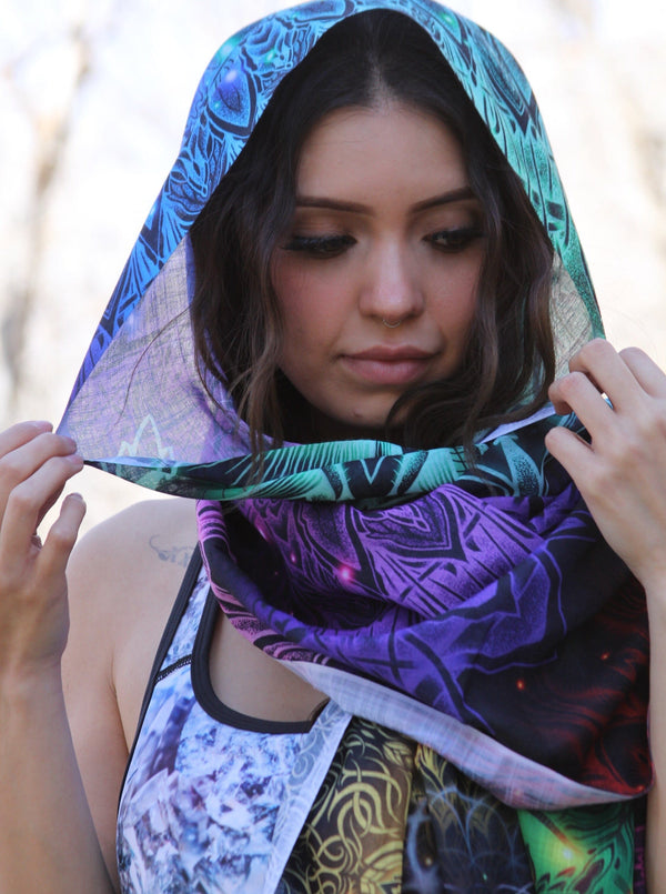 ILLUMINATED MANDALA PASHMINA - Electro Threads