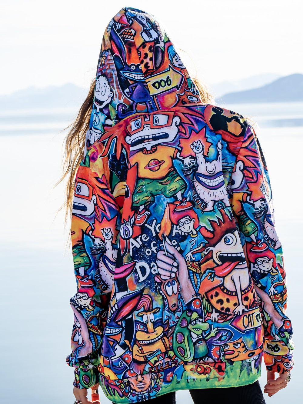 All Over Print Hoodies For Men - Electro Threads