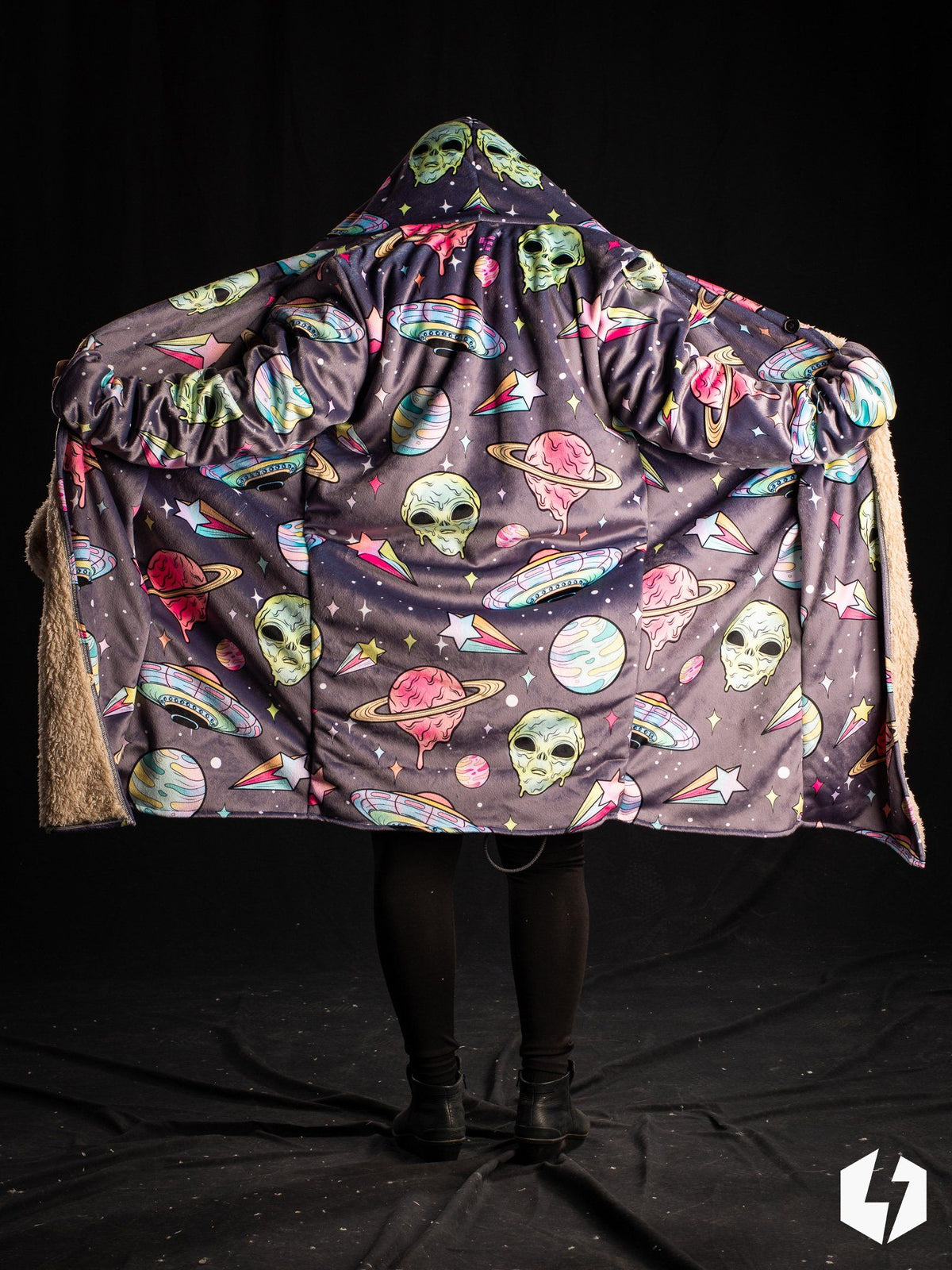 Alien Drip Dream Cloak - Electro Threads