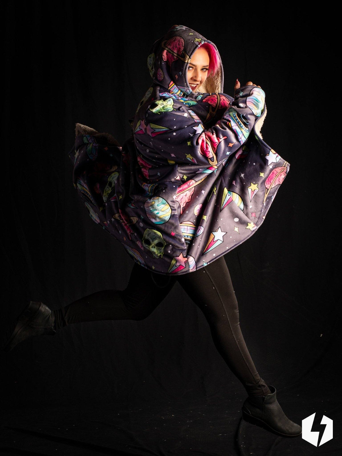 Alien Drip Dream Cloak - Electro Threads