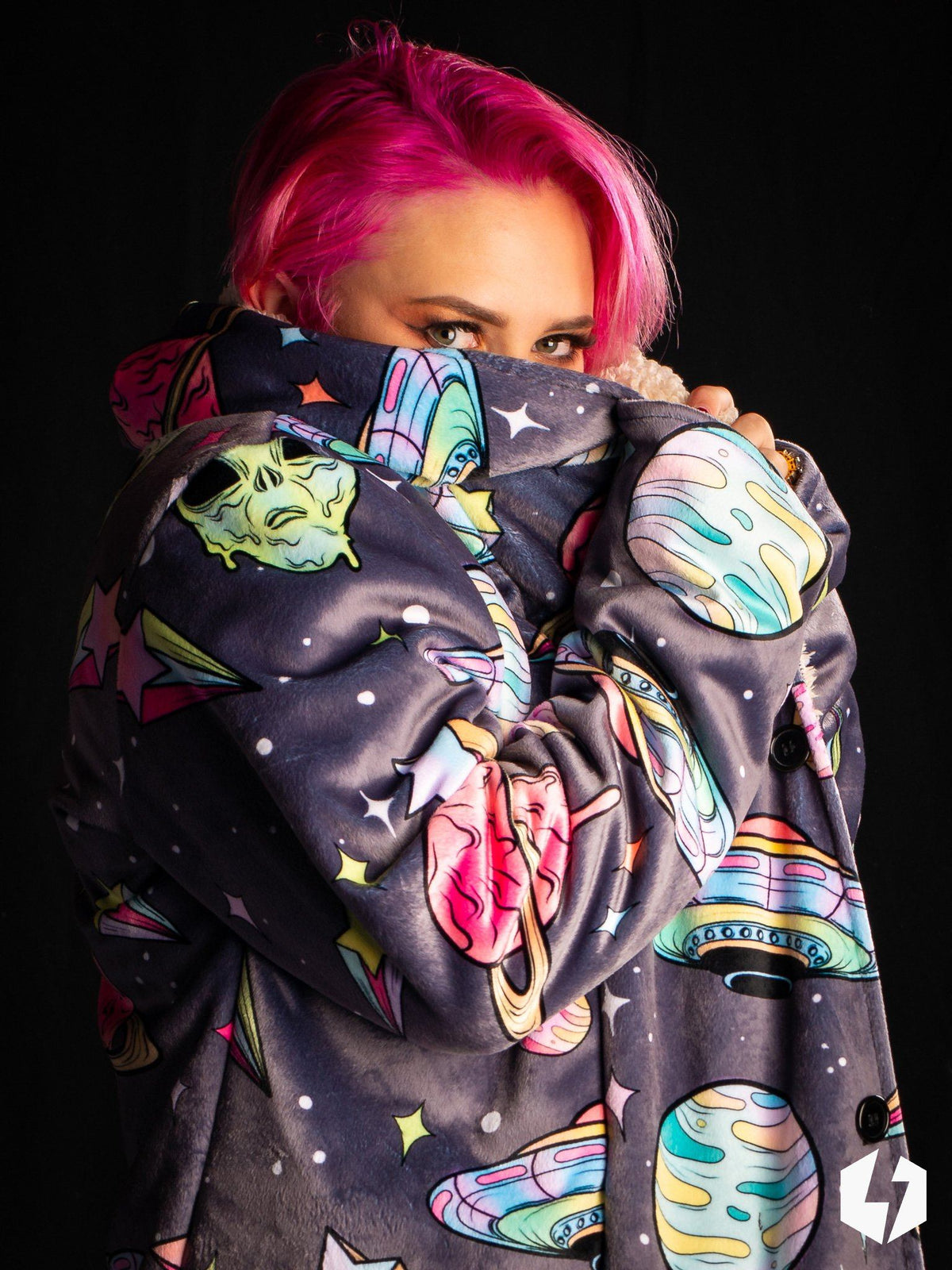 Alien Drip Dream Cloak - Electro Threads