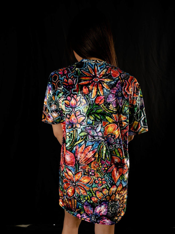Flora De Laura Unisex Crew - Electro Threads