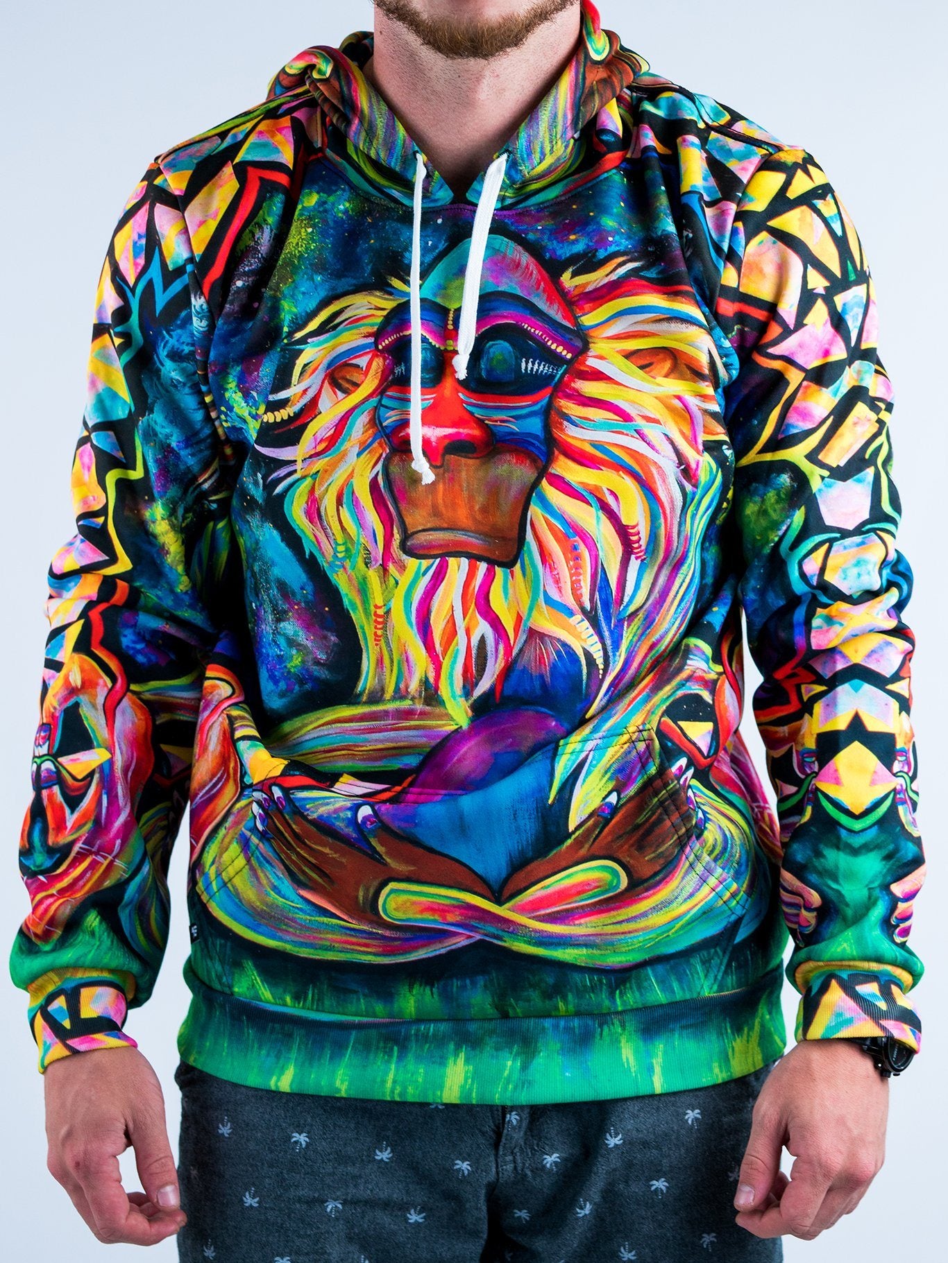 All Over Print Hoodies For Men - Electro Threads