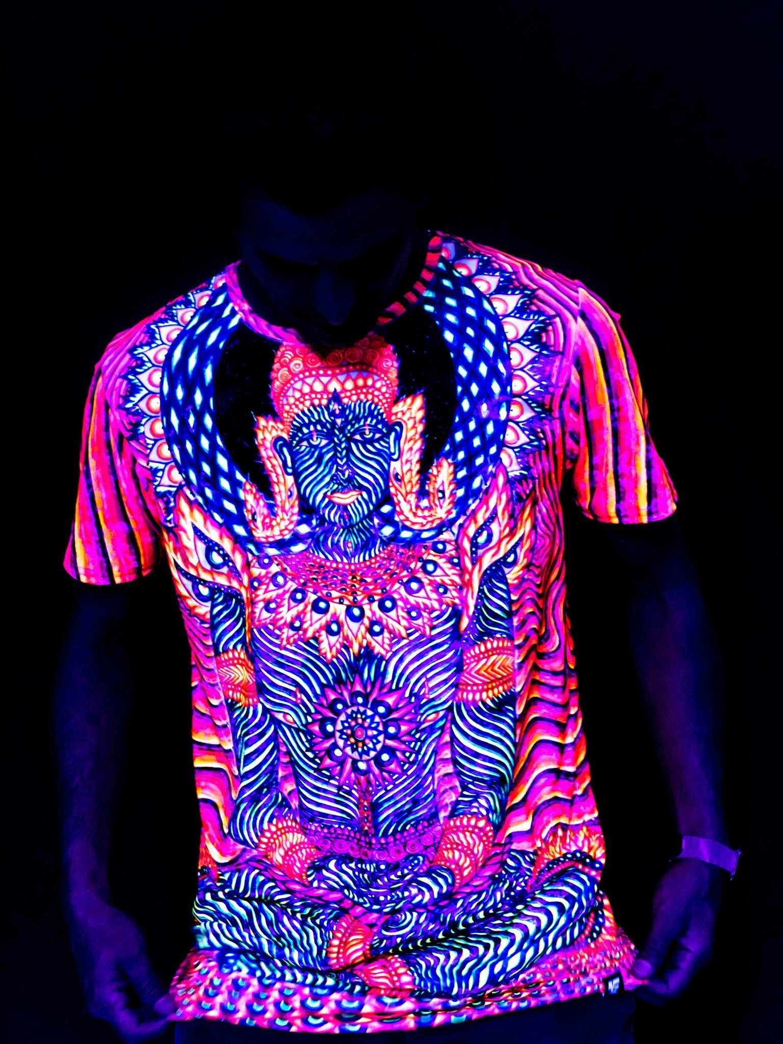 Neon Clothes - Blacklight Reactive Festival Clothing | ElectroThreads ...