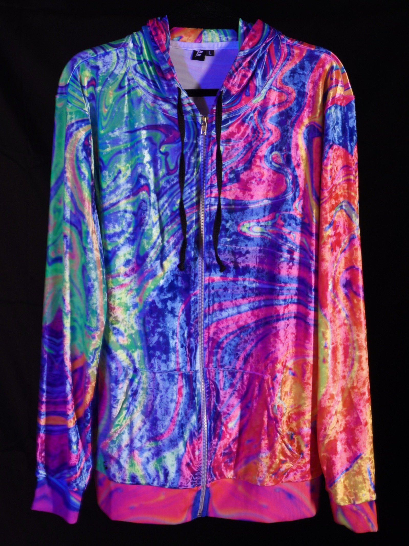 Neon Clothes - Blacklight Reactive Festival Clothing | ElectroThreads ...