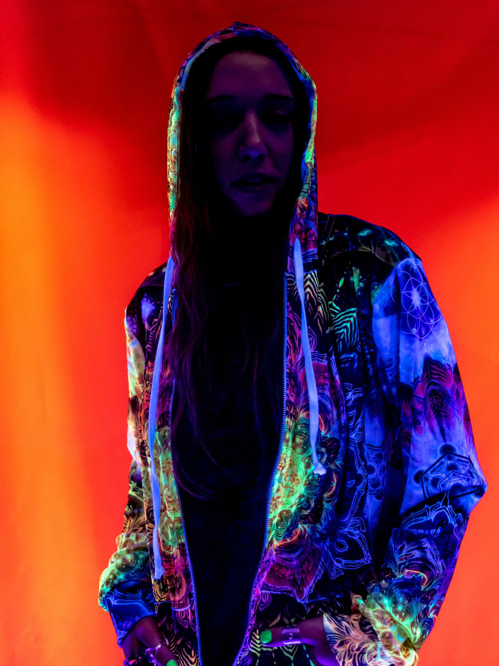 All Over Print Hoodies For Men - Electro Threads