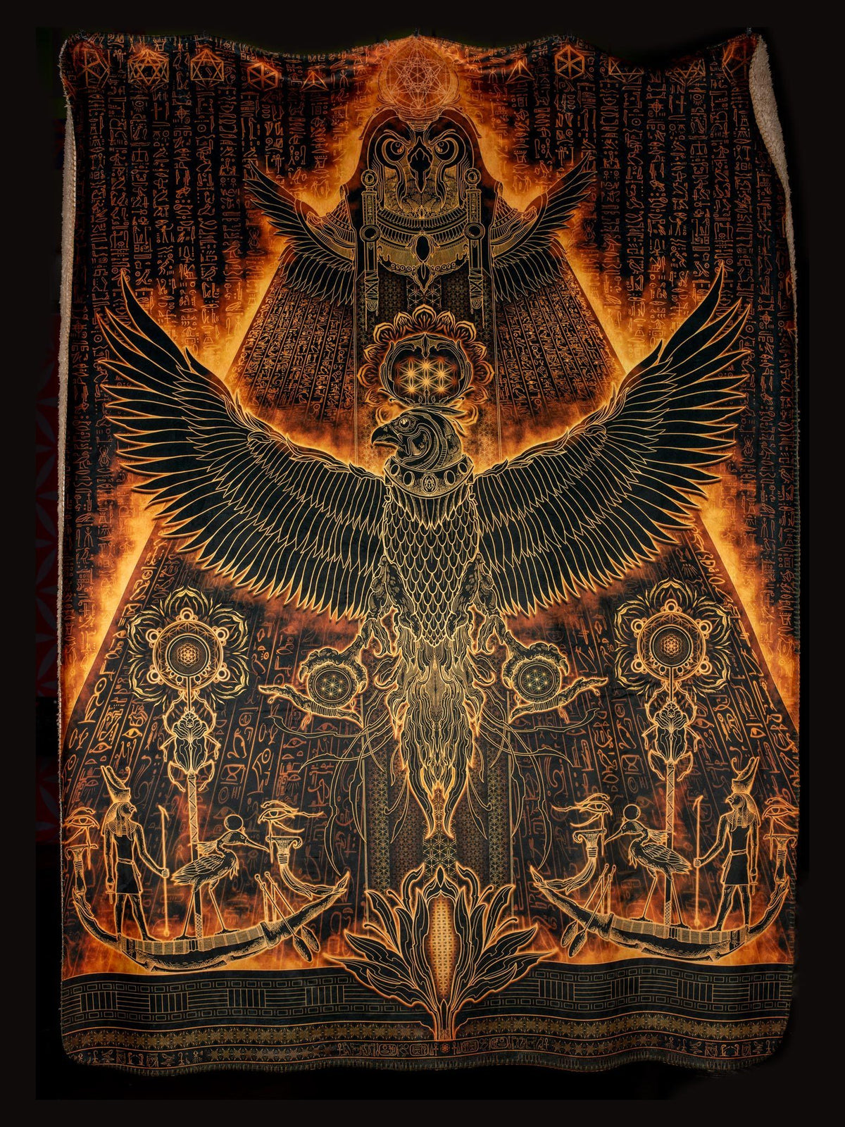 RA RISING VISION FOOTSIE BLANKET - Electro Threads